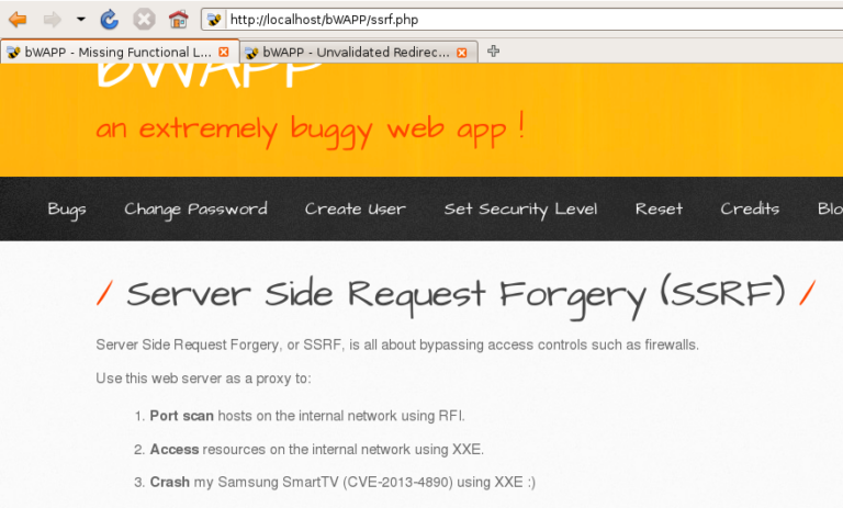 Server Side Request Forgery (SSRF) - Network Intelligence