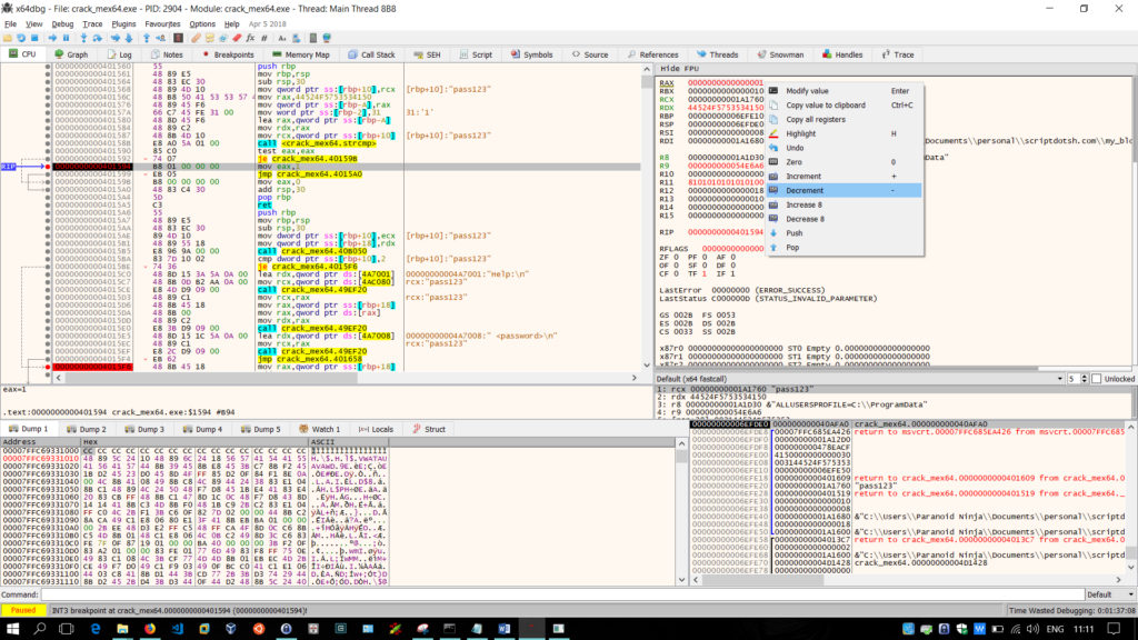 Reverse Engineering x64 for Beginners – Windows Network